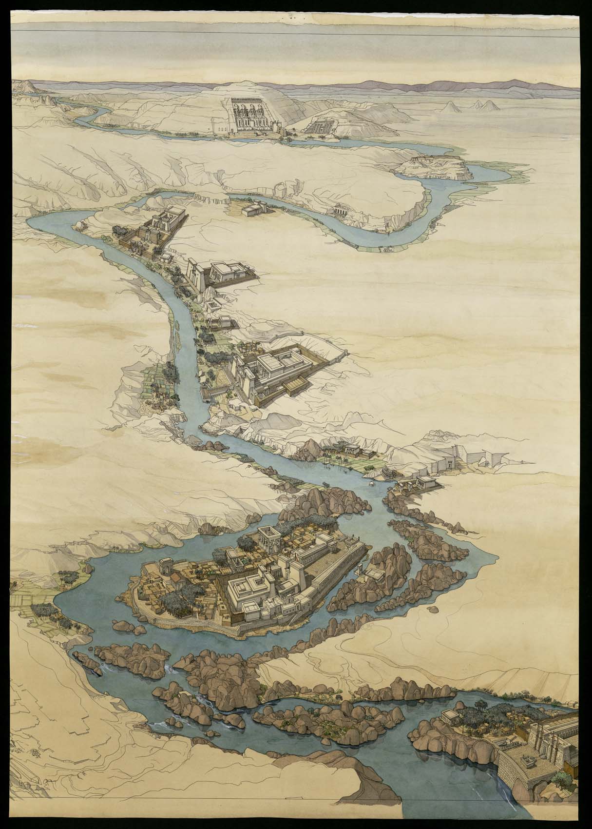 Mapa icónico: el valle del Nilo, de Philae a Abu Simbel - Jean-Claude ...